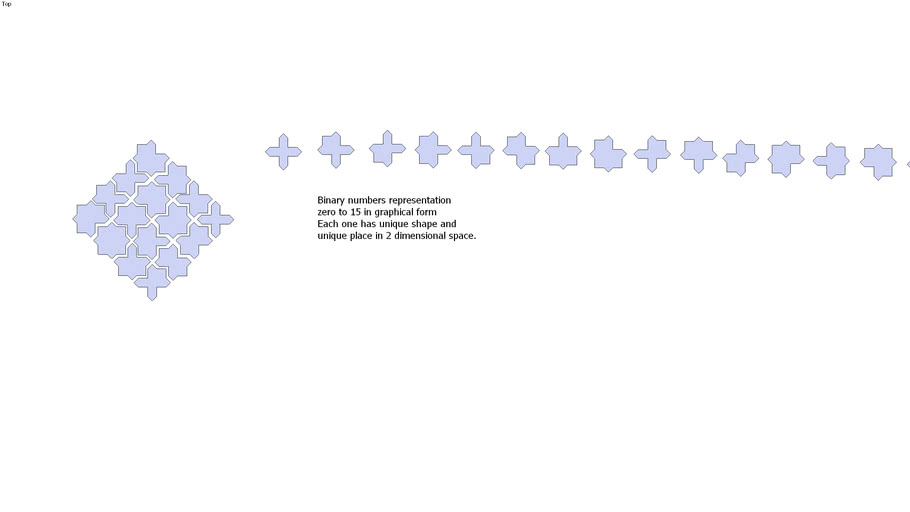 Binary numbers in graphics | 3D Warehouse