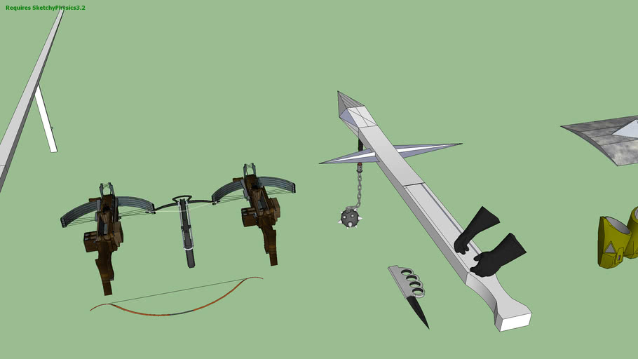 weapon collection | 3D Warehouse