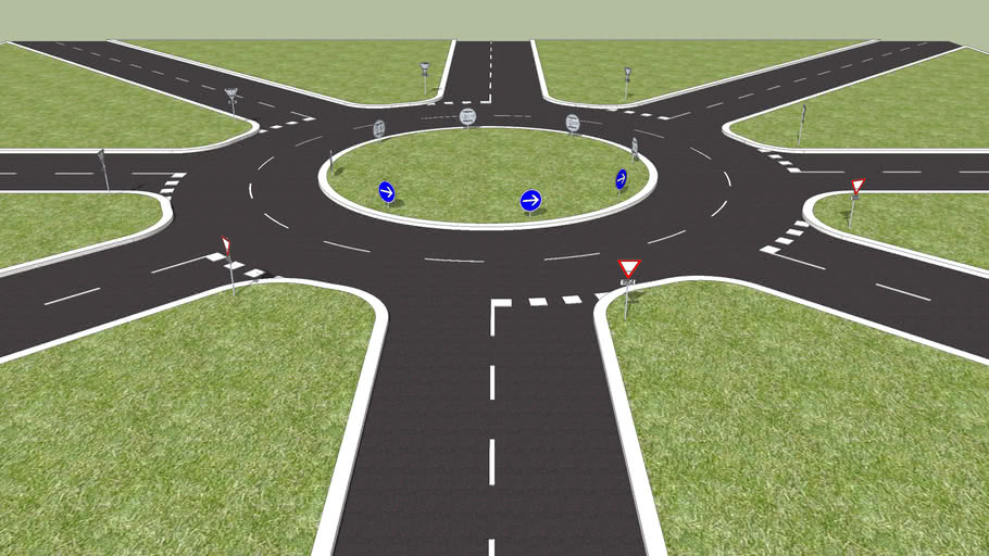 Rond point | 3D Warehouse