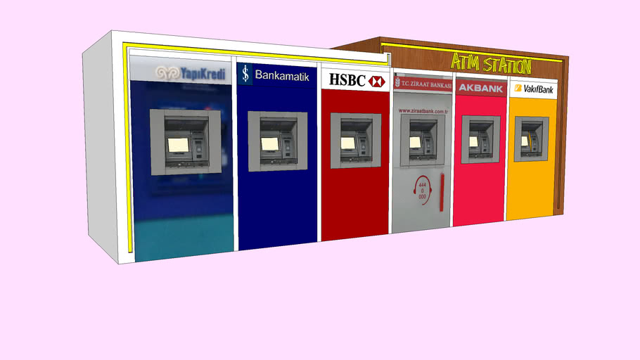 Atm Station No : 5 | 3D Warehouse
