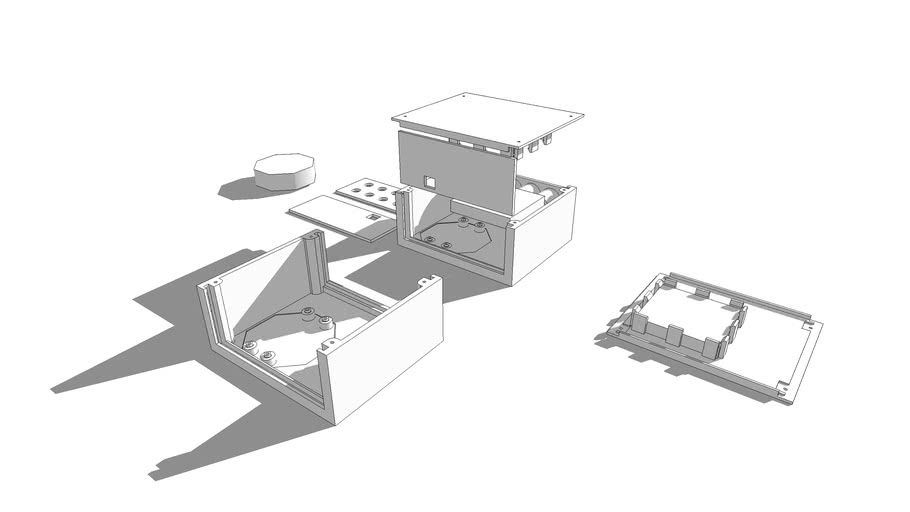 3D Printable Circuit Box | 3D Warehouse