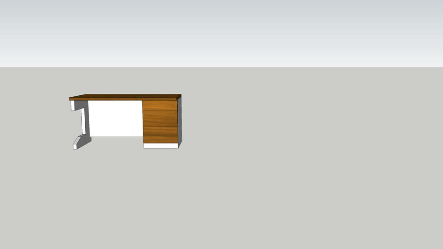 Meja Kantor 101 | 3D Warehouse