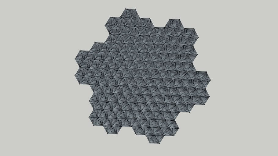 Hepta-Hepta-Hexi-Triangle Spiral group | 3D Warehouse