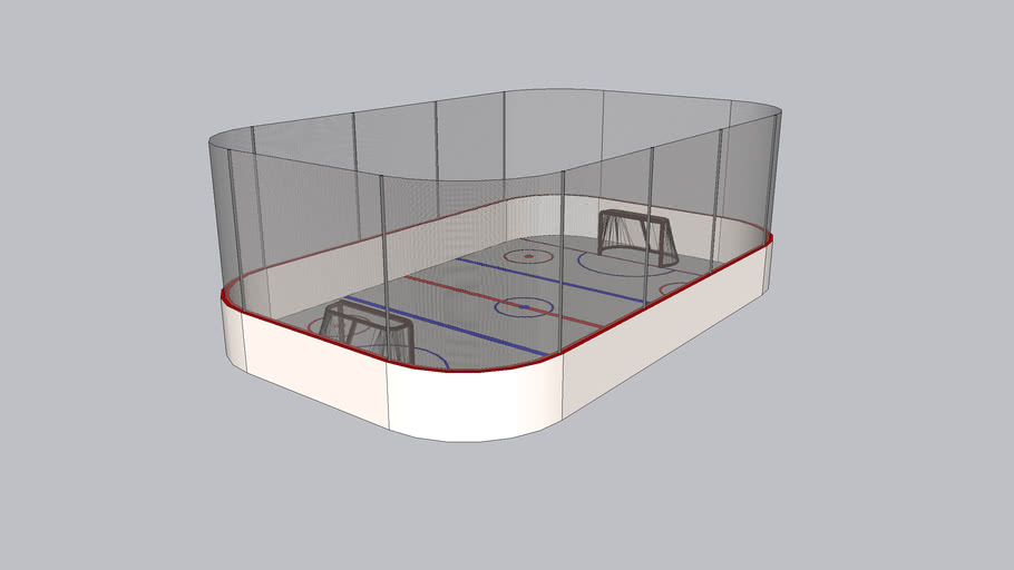 Ice Hockey Rink | 3D Warehouse