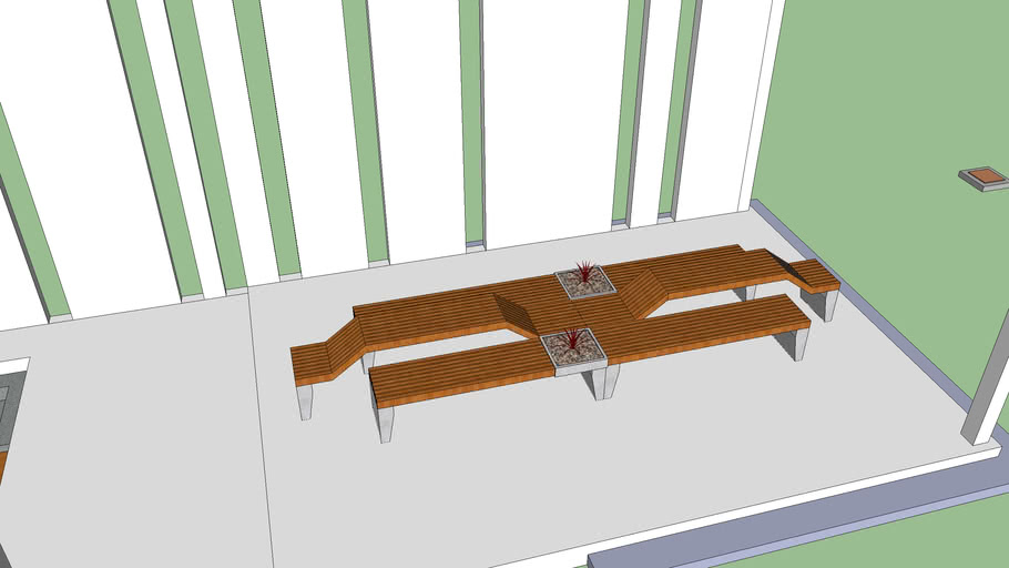 Seating Bench | 3D Warehouse