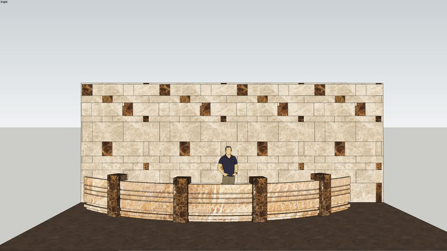 Reception Table | 3D Warehouse