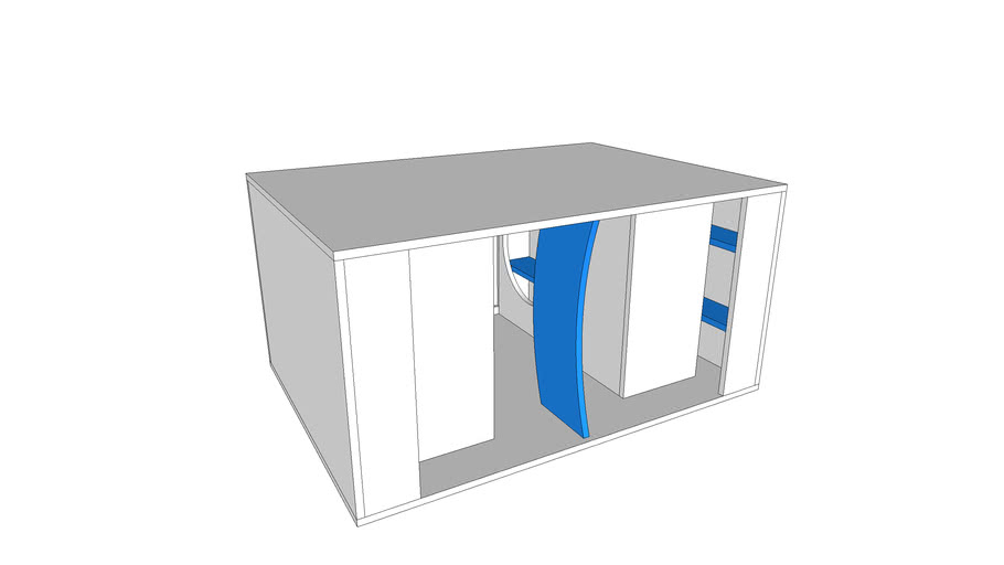 Paraflex C-2E 2x15' Subwoofer | 3D Warehouse