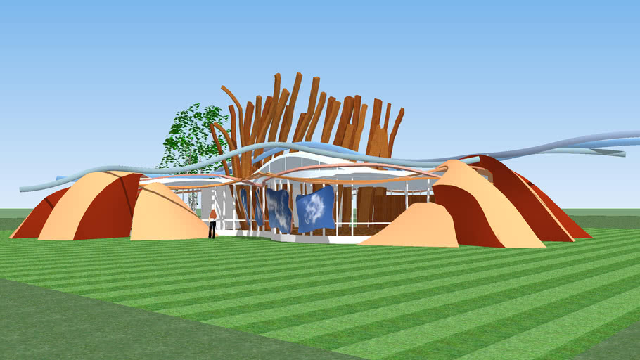 abstract expressionist house 3 | 3D Warehouse