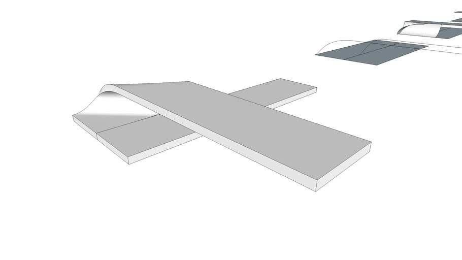 Curved Bench | 3D Warehouse