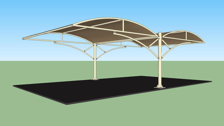 Car Parking Shade | 3D Warehouse