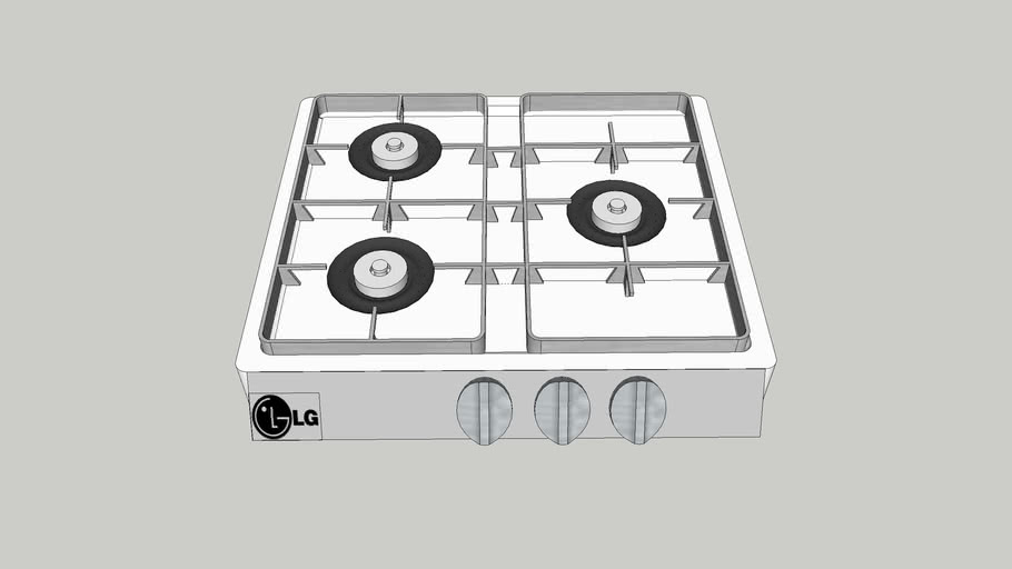 Gas range( LG가스레인지) | 3D Warehouse