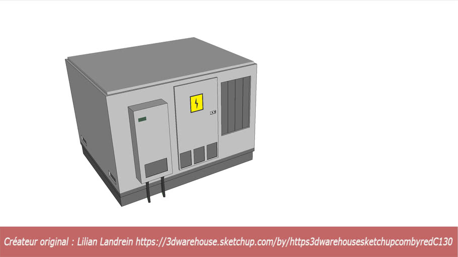 Générateur électrique | 3D Warehouse