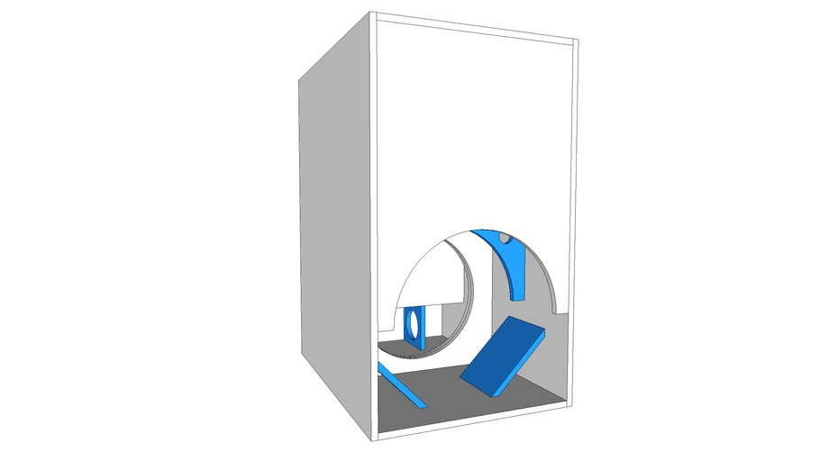 PARAFLEX ALT-CONFIG 1x18' PRO SUBWOOFER (35Hz) Metric | 3D Warehouse
