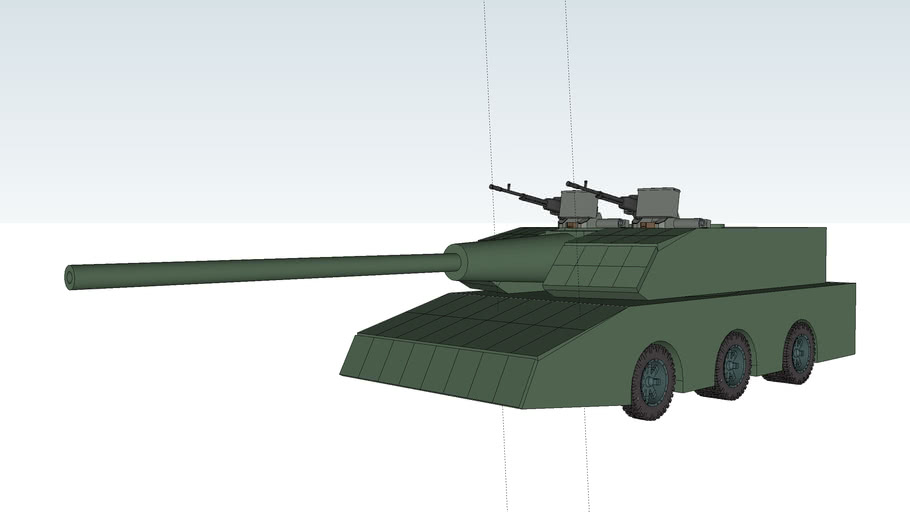 VAHK-2 Assault gun 105mm | 3D Warehouse