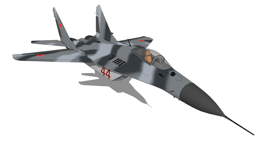 Aircraft - Mikoyan MiG-29 „Fulcrum-A“ | 3D Warehouse