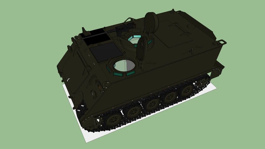 FMC M113 APC (Fully Detailed) | 3D Warehouse