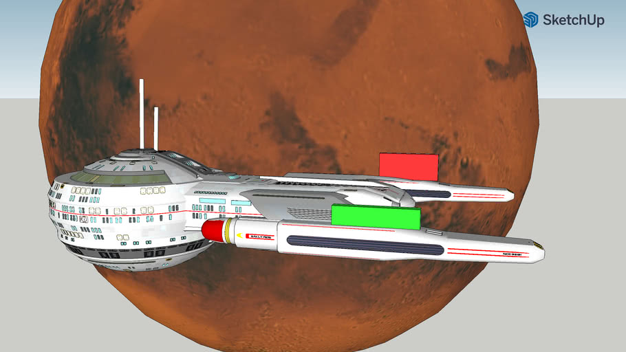 mars with cosmoshattle | 3D Warehouse
