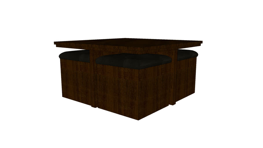 Square Cocktail Table | 3D Warehouse