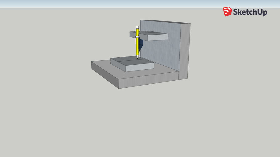 Exemplo de montagem CNC PLOTTER | 3D Warehouse