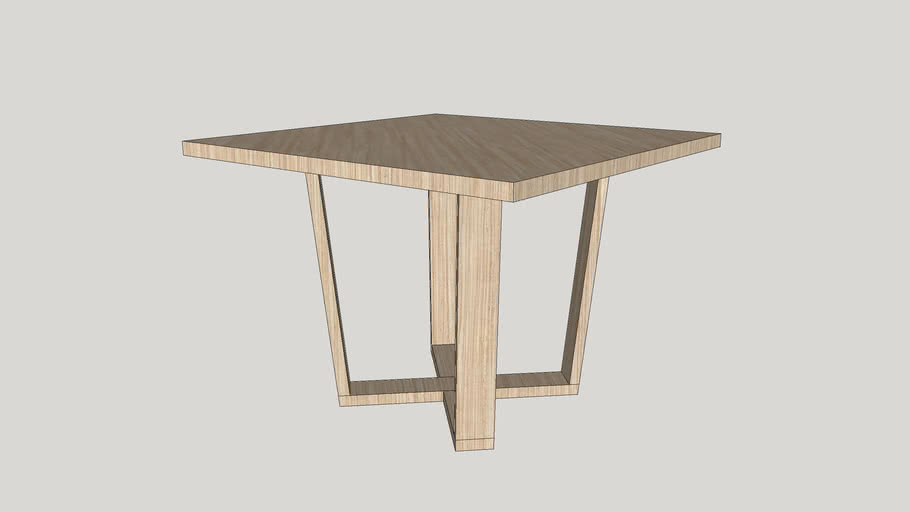 modern square table | 3D Warehouse