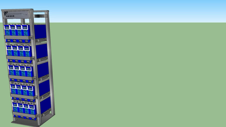 NSR0001 w/ 20 Batteries | 3D Warehouse