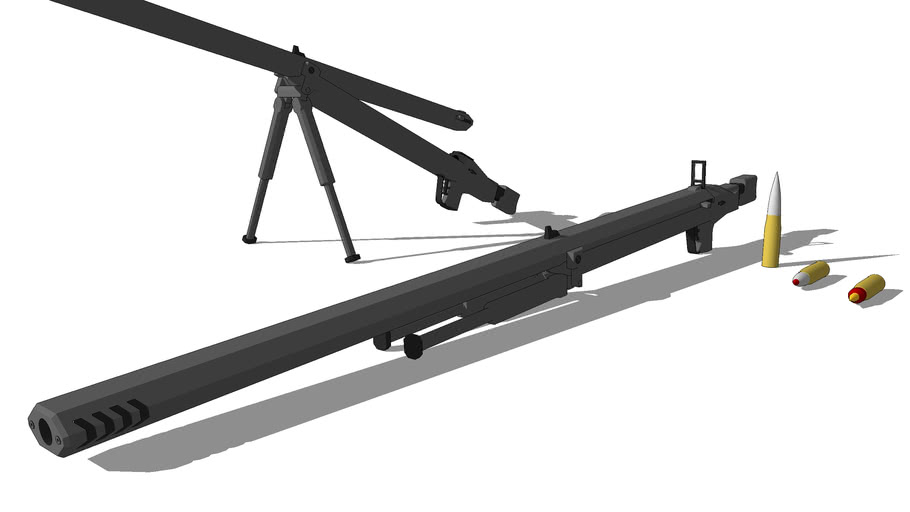 Hellsing ARMS 'Stigmata' Cannon | 3D Warehouse