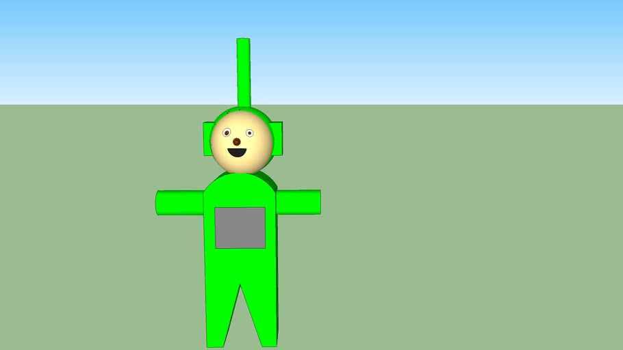 Dipsy the green teletubby | 3D Warehouse