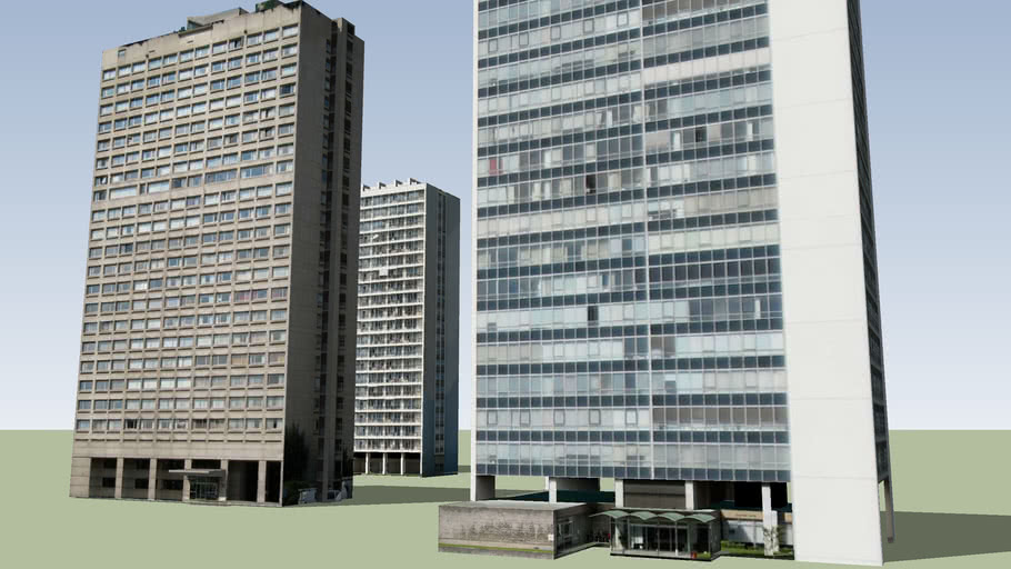 Panorama Tower / Riverside Tower / Habitim Tower, Antwerp Linkeroever ...