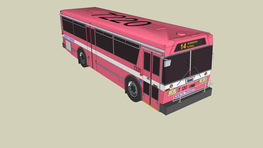 Zenith Transit Bus | 3D Warehouse