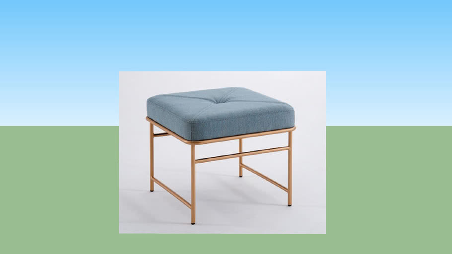 Puff Quadrado | 3D Warehouse