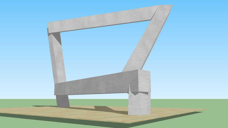 Ideogram Sculpture WTC Plaza | 3D Warehouse