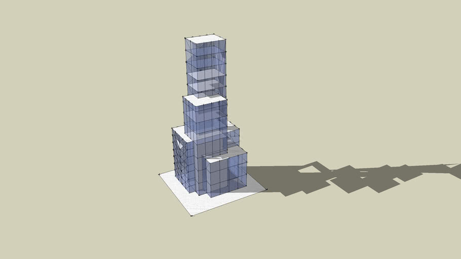 Glass Tower Construction Experiment | 3D Warehouse