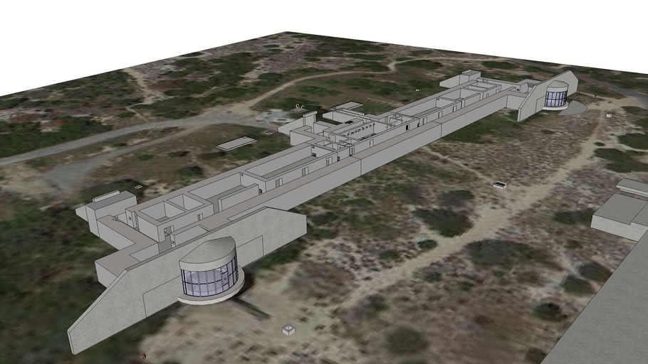 Fort Miles Coast Artillery Battery 519 | 3D Warehouse