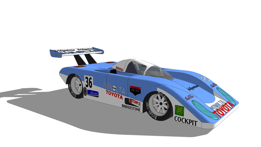 Toyota 88C-V | 3D Warehouse