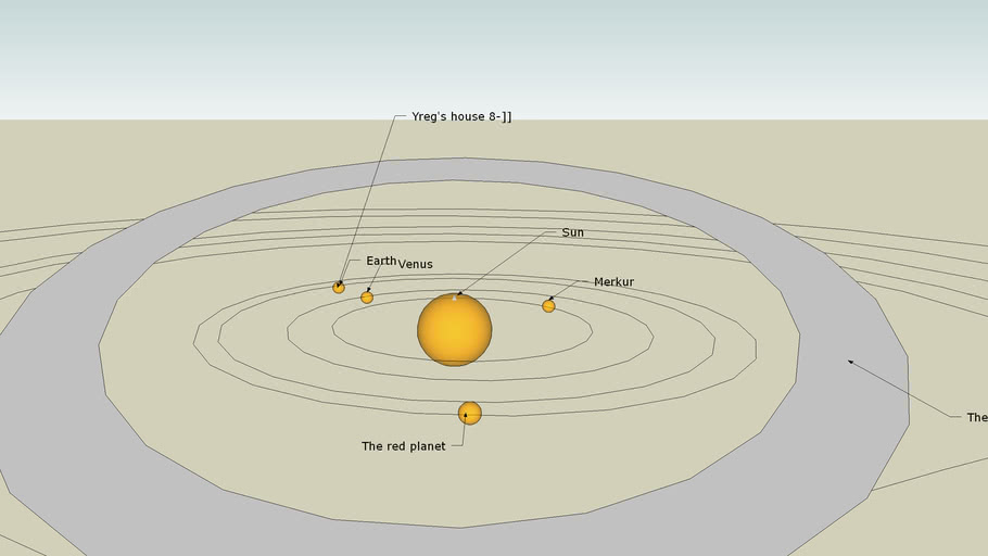 The Solar System | 3D Warehouse