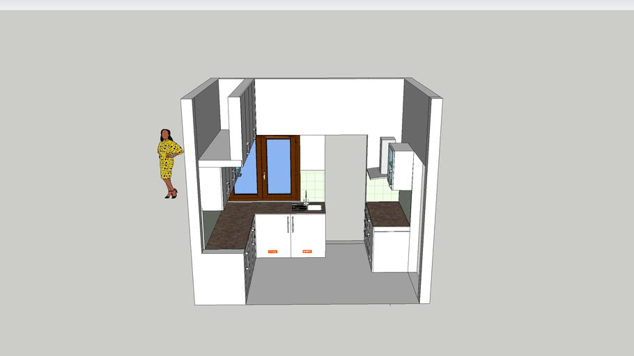 Modular Kitchen | 3D Warehouse