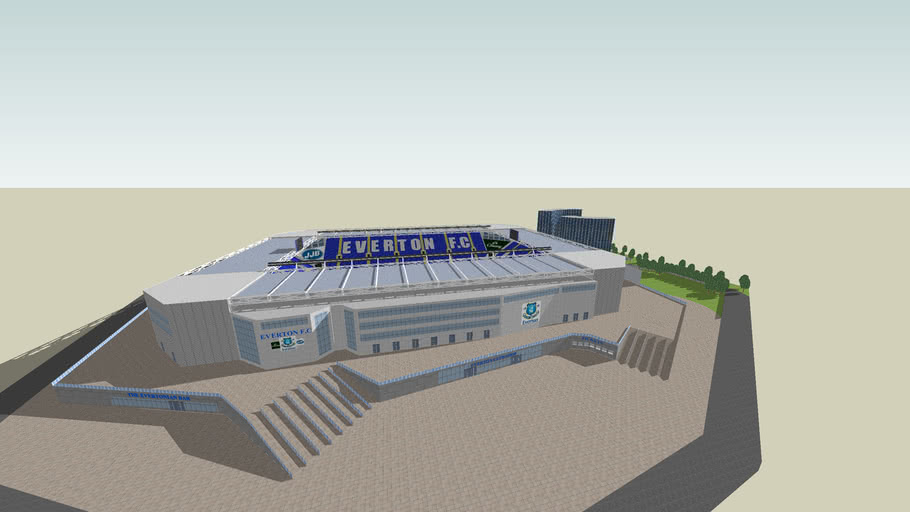 Everton F.C new stadium fantasy design | 3D Warehouse