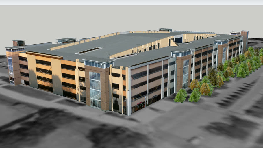 UBC Thunderbird Arena - Parking Garage | 3D Warehouse