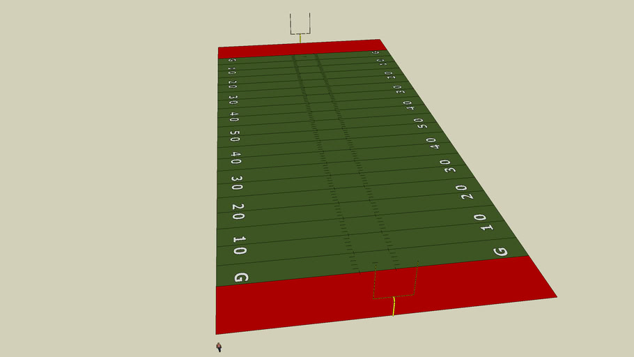 Football Field | 3D Warehouse