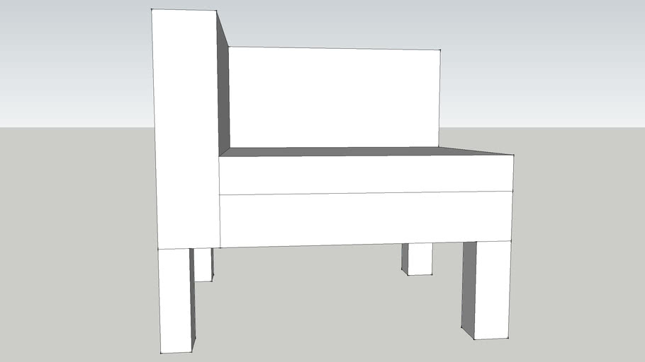 Library chair | 3D Warehouse