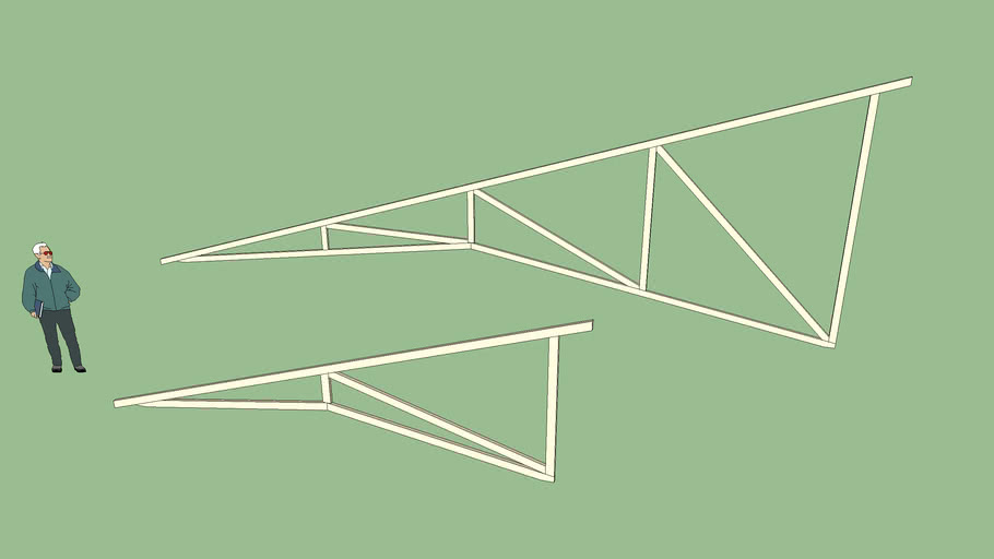 Mono Cathedral Trusses 1 | 3D Warehouse