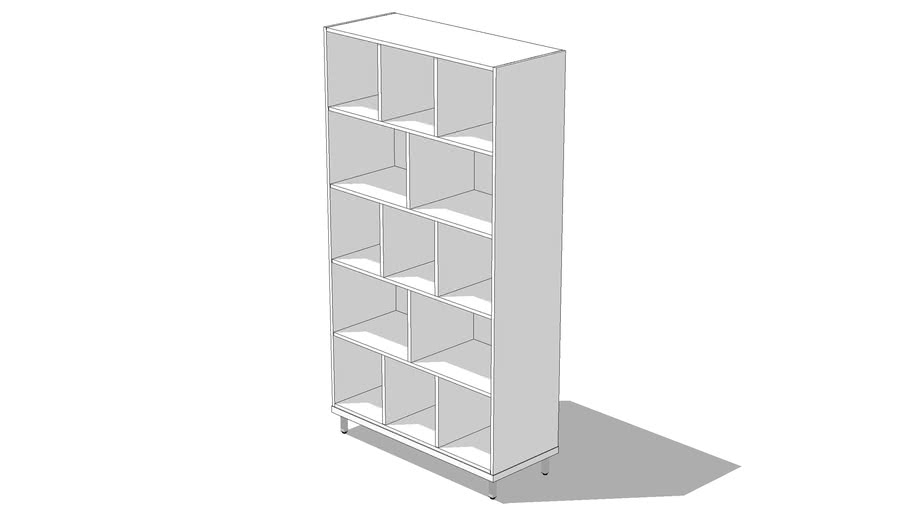 CLEO Cubby 40W 16D 74H | 3D Warehouse