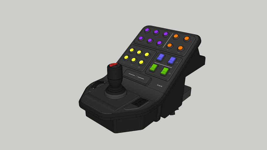 Saitek / Logitech Heavy Equipment Side Panel | 3D Warehouse