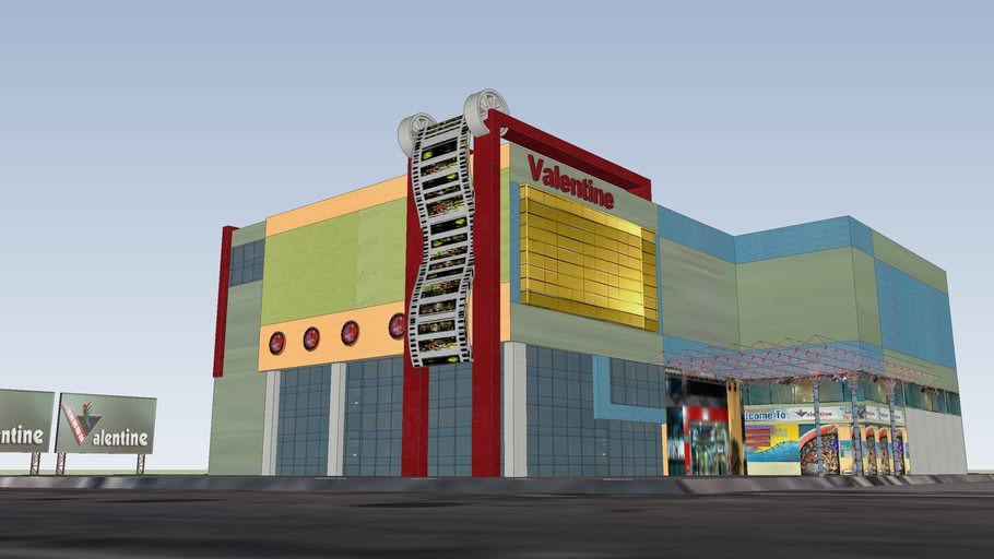 Valentine Multiplex Surat | 3D Warehouse