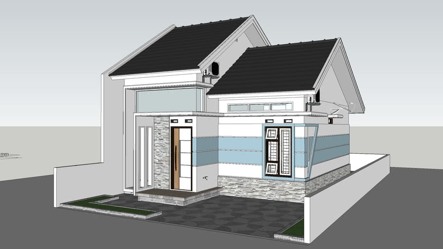 Rumah type 50+ | 3D Warehouse