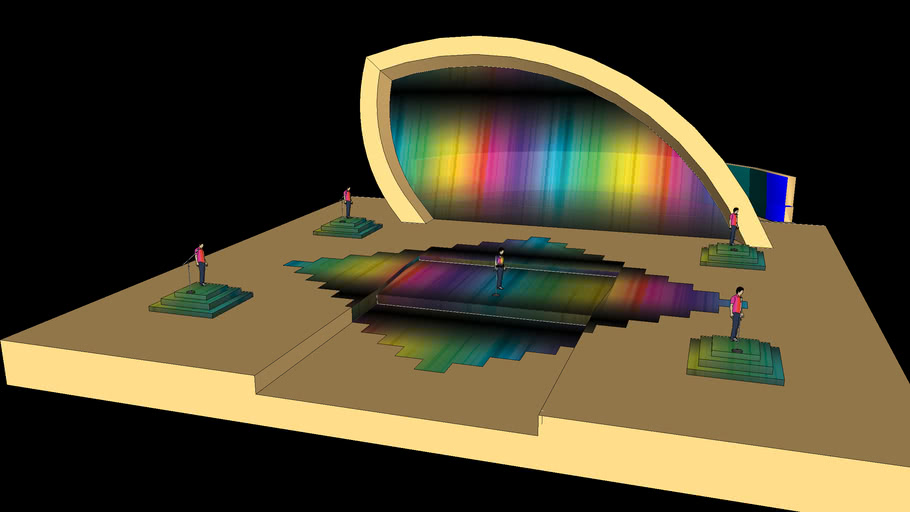 Jesc 2011 My Stage Design | 3D Warehouse