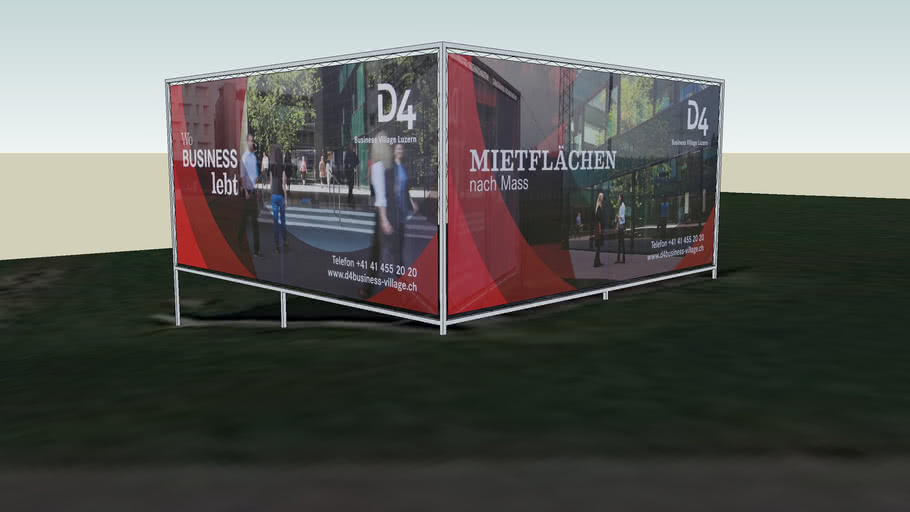 Root D4 - Billboard and signboard | 3D Warehouse