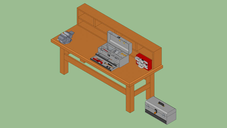 Toolbox and tools | 3D Warehouse
