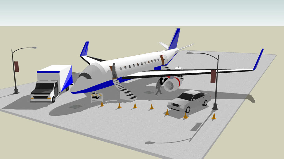 Plane | 3D Warehouse