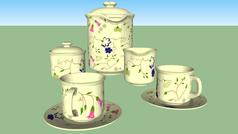 Teapot-set | 3D Warehouse
